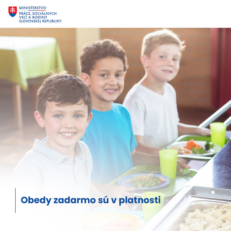 Dotácia na stravu, obedy zadarmo od 1.mája sú už v platnosti, nie je ...